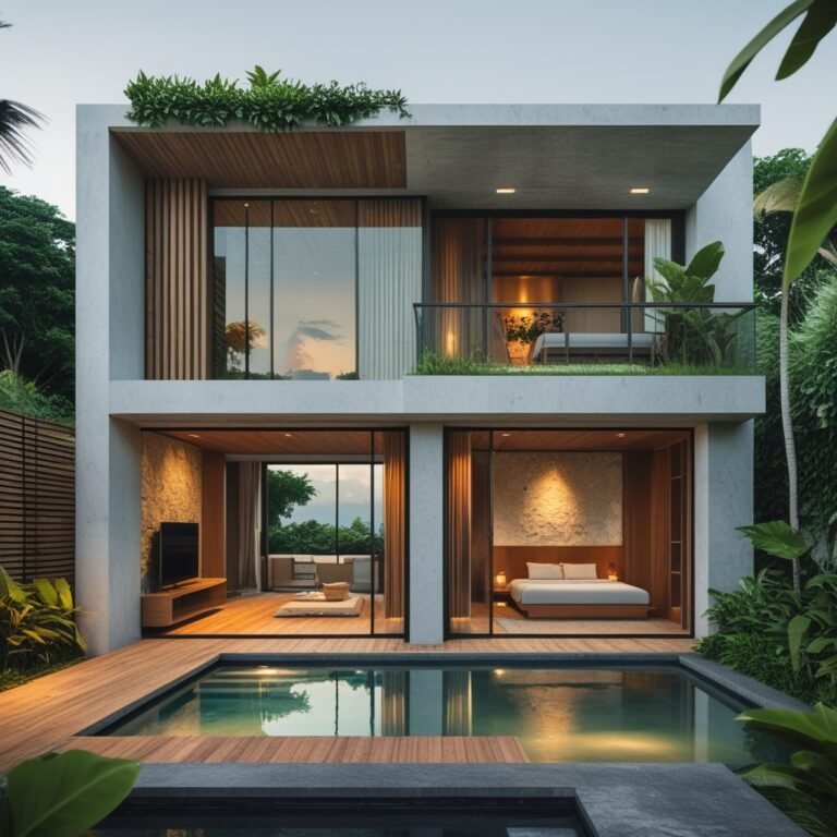 Desain Rumah Semi Villa: Mewujudkan Hunian Ideal dengan Gaya yang Menawan