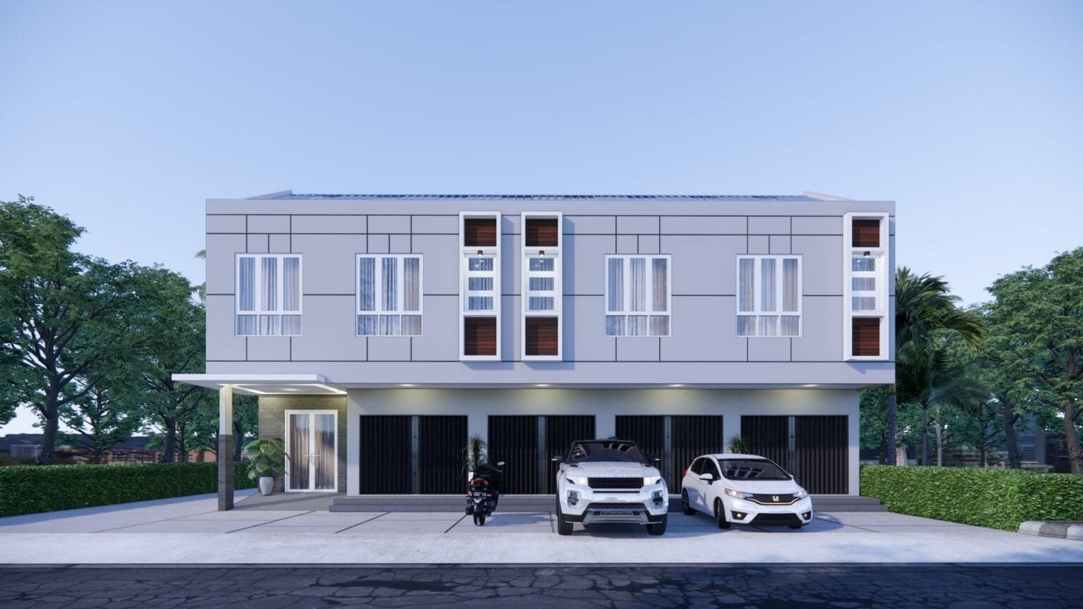 Desain Ruko 2 Lantai Modern Minimalis: Estetika & Fungsi dalam Satu ...